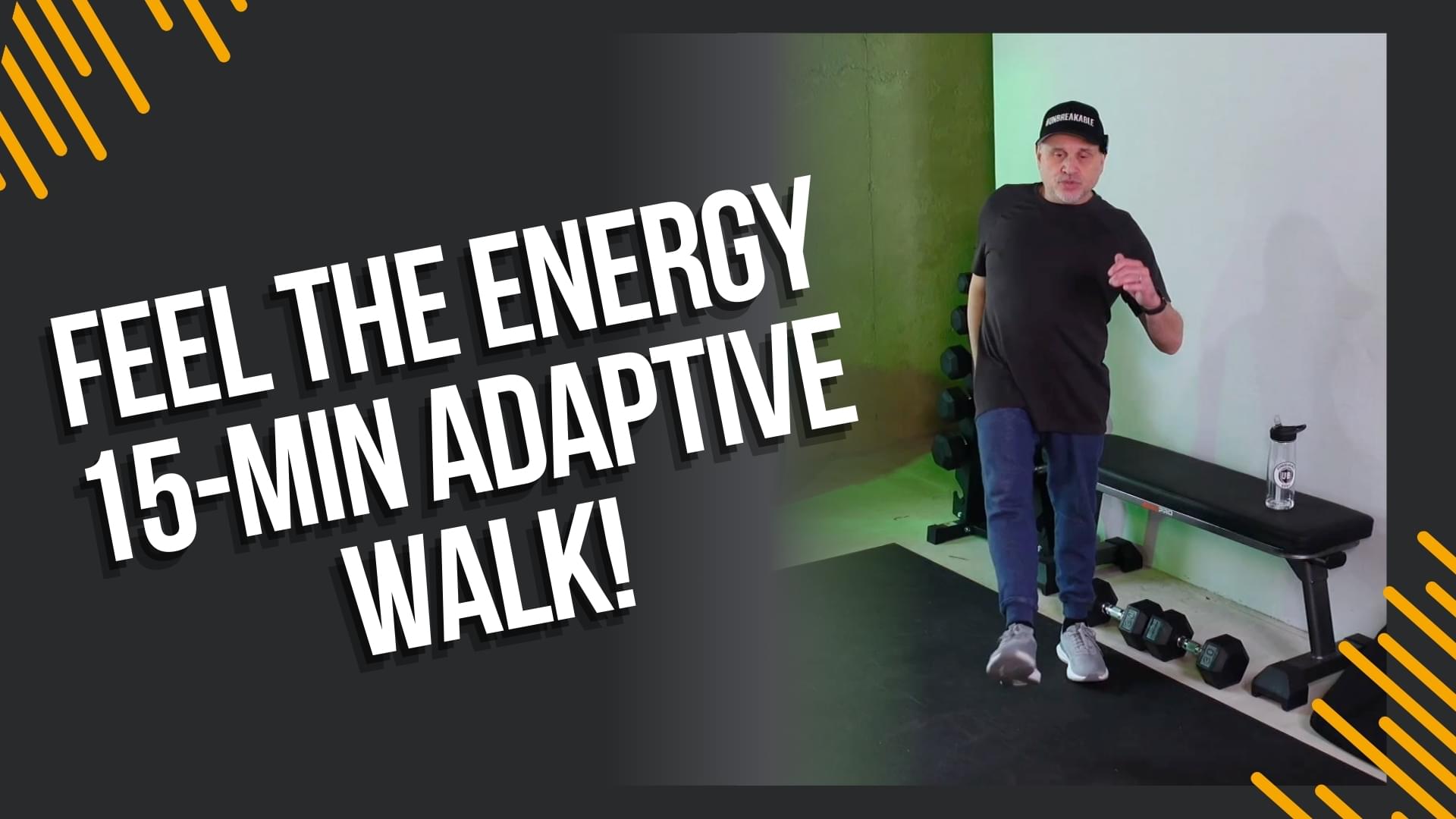 Cardio Power Walk – 15-Minute Adaptive Walking Workout